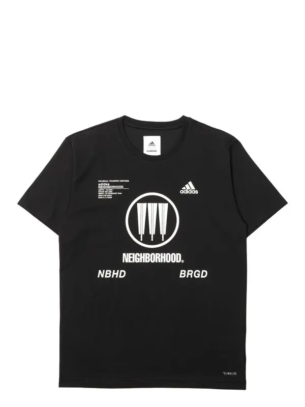 Adidas Originals X Neighborhood Crossover Casual Sports Tee - Black