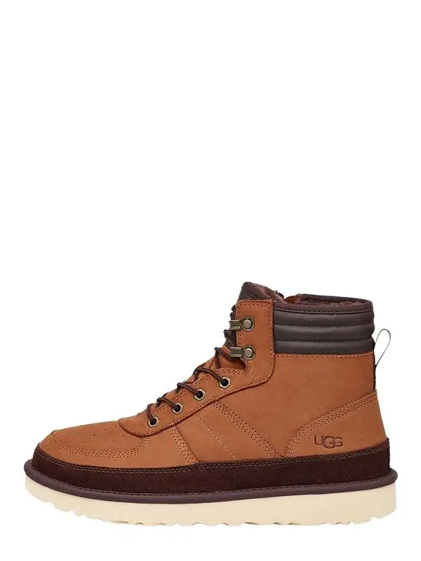 UGG Highland Sport Ez Graphic Boots - Chestnut Stout Nubuck