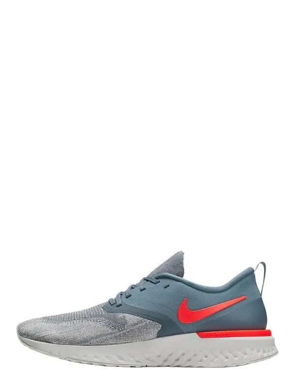 Nike Odyssey React Flyknit 2 Athletic Sneakers - Grey/blue