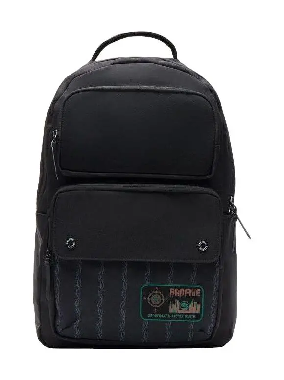 LI-NING Badfive Logo Backpack - Black