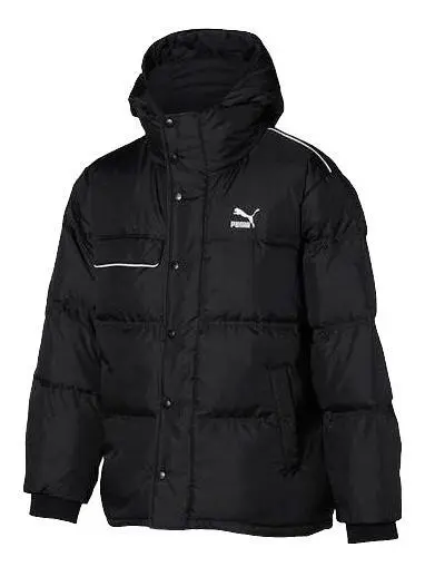 PUMA Street Style Logo Down Jacket - Black