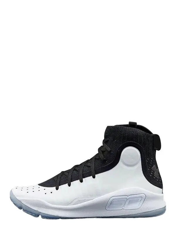 Under Armour Curry 4 Mid Basketball Sneakers - Black