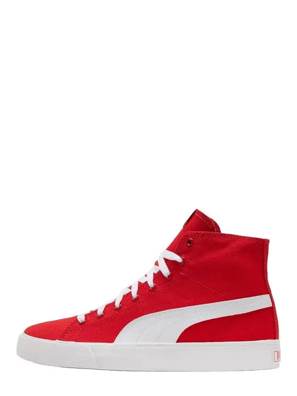 PUMA Bari Mid Top Sneakers - Red