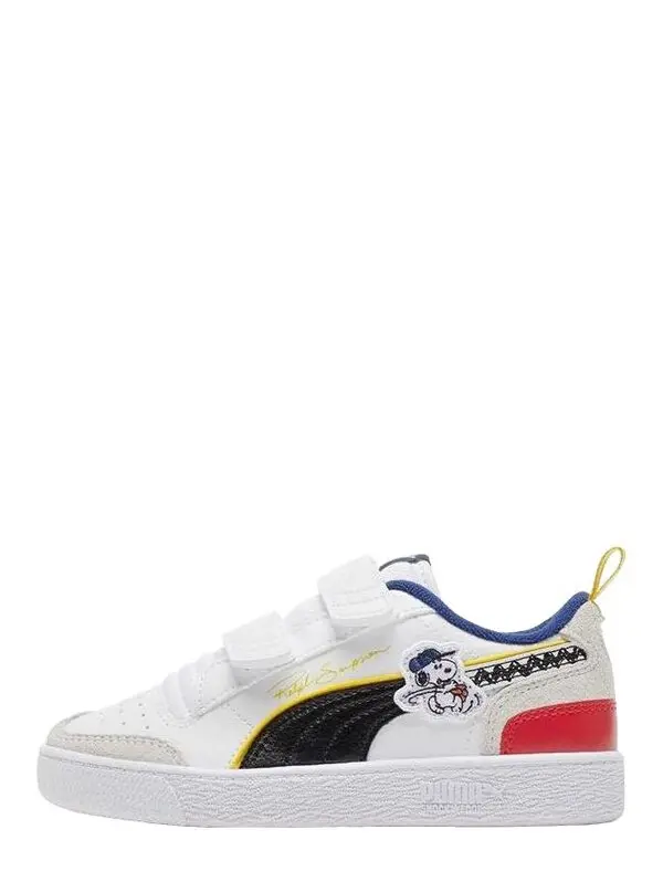 PUMA Ralph Sampson V X Peanuts Sneakers - White/blue/yellow