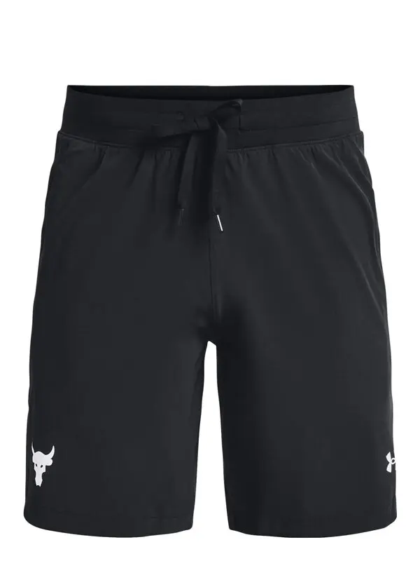 Under Armour Project Rock Training Shorts - Black/white