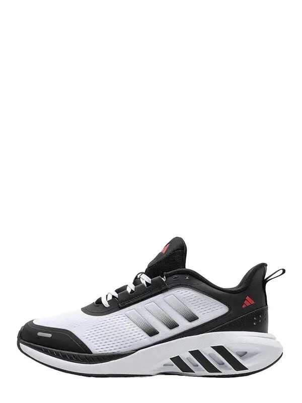 Adidas Neo Athletic Sneakers - Black/silver/white