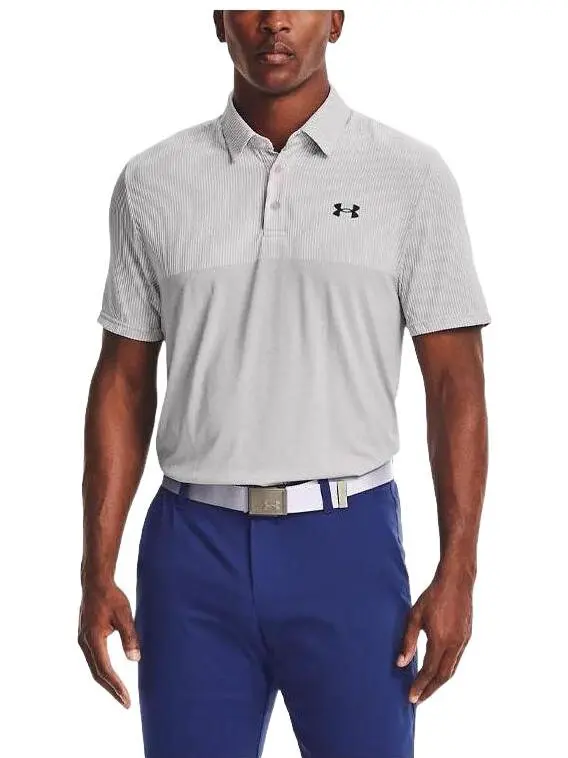 Under Armour Casual Sports Short Sleeve Polo Shirt Gray - Grey