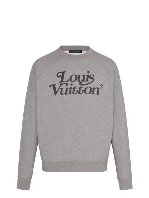 LOUIS VUITTON X Nigo Crossover Squared Casual Pullover - Grey