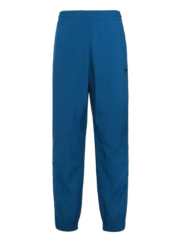 Nike Nsw Swoosh Woven Pant Zipper Pocket Bundle Feet Sports Pants - Blue
