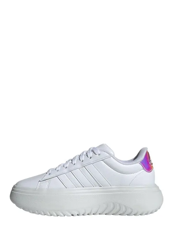 Adidas Grand Court Platform Sneakers - White
