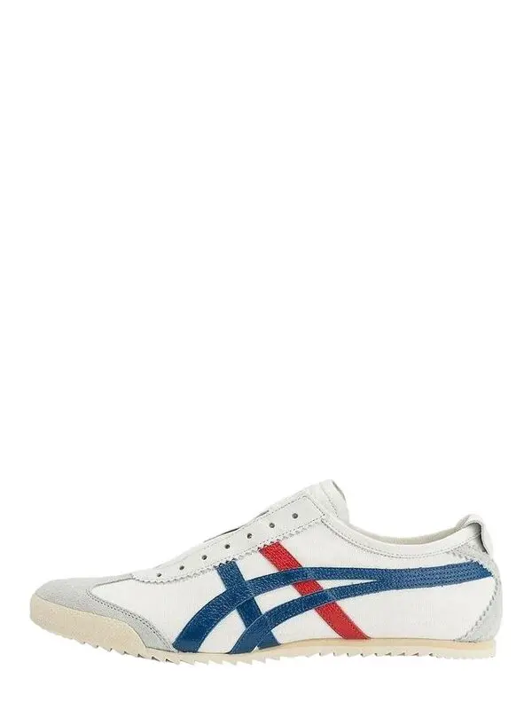 Onitsuka Tiger Mexico Slip-on Deluxe Sneakers - Gray/blue