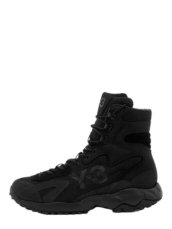 Adidas Y-3 Notoma Combat Boots - Black