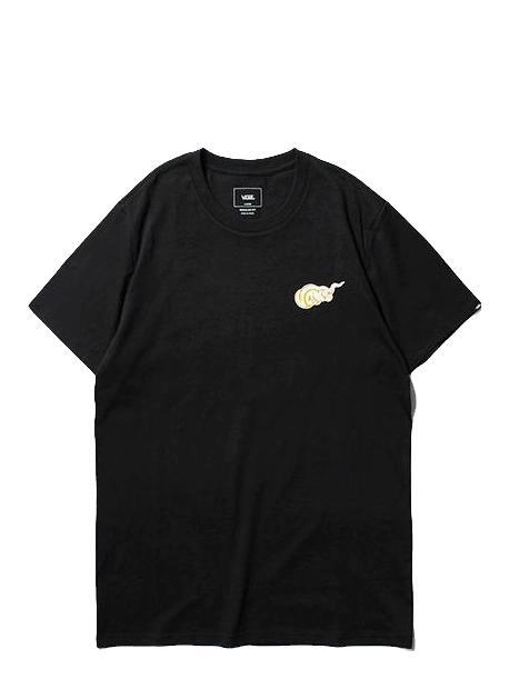 VANS Asian Artist Crossover Series Printing Round Neck Short Sleeve - Black