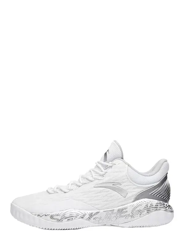 ANTA A-shock Basketball Sneakers - White/grey
