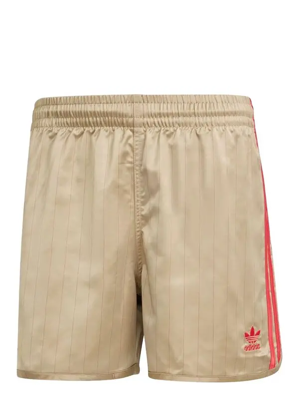 Adidas X David Beckham Originals 3-stripes Shorts - Hemp