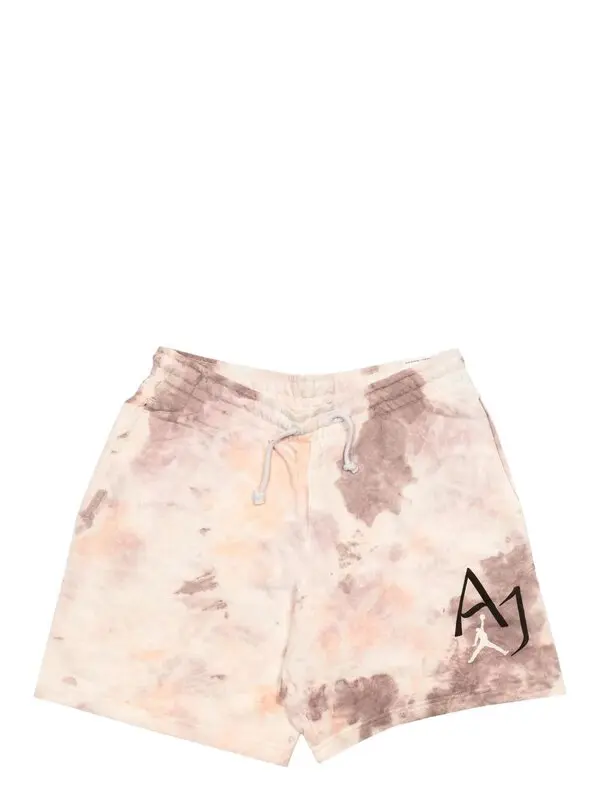 JORDAN Tie & Dye Knit Shorts - Multi-color