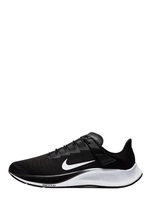 Nike Zoom Pegasus 37 Flyease Athletic Sneakers - Black/white