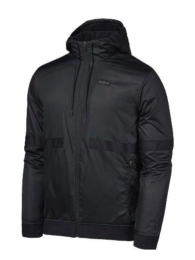 Nike Lebron Fleece Hooded Track Jacket - Black