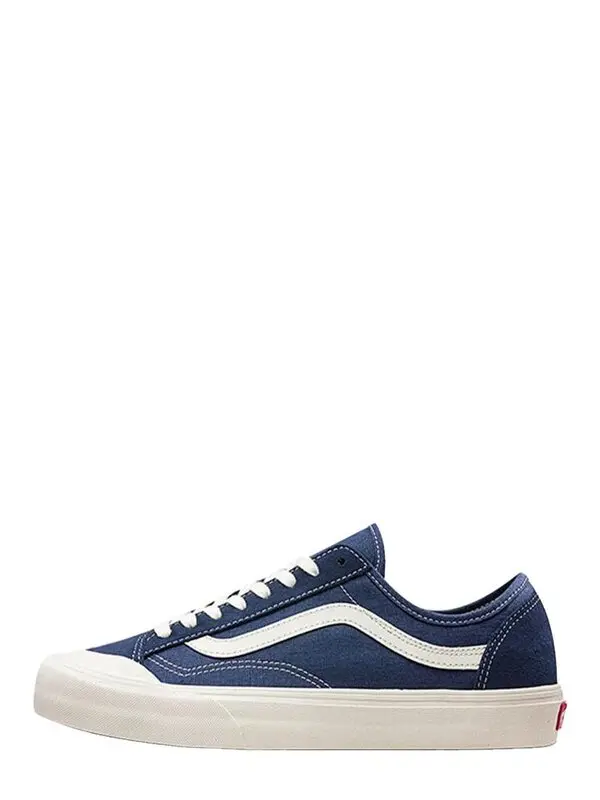 VANS Style 36 Decon Sf Salt Wash Low Top Sneakers - Blue/white