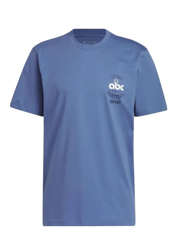 Adidas Summer Camp Story T-shirts - Blue