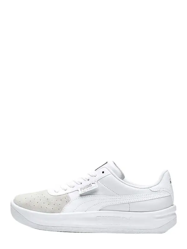 PUMA California Monochrome Low-top Sneakers - White/grey