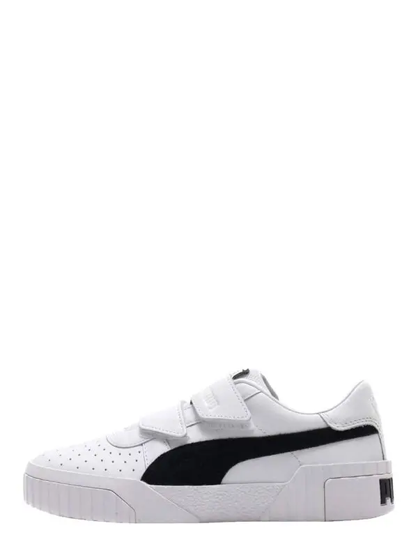 PUMA Selena Gomez X Cali 'b+w' Low Top Sneakers - Black And White