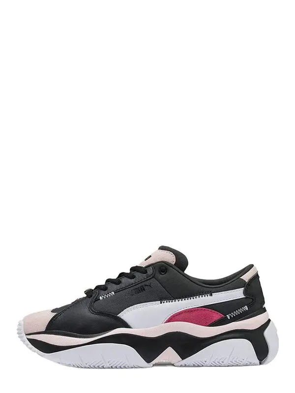 PUMA Storm Low-top Sneakers - Black/white/pink