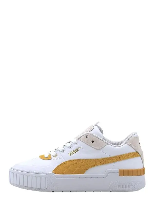 PUMA Cali Sport Heritage Sneakers - White/gold