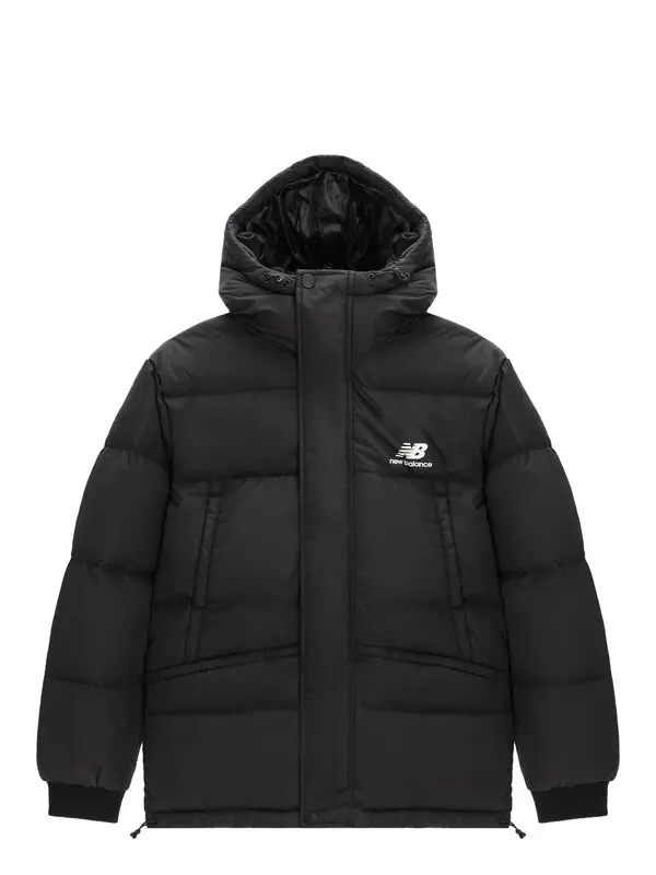 NEW BALANCE Padded Down Jacket - Black