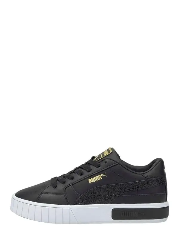 PUMA Cali Star Snake Sneakers - Black/white