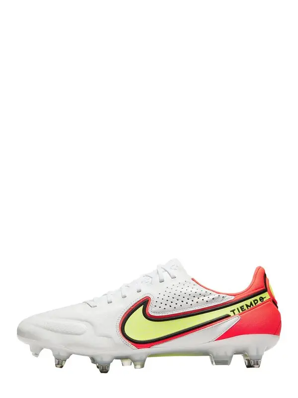 Nike Tiempo Legend 9 Elite Sg Pro Football Boots - Gray/red