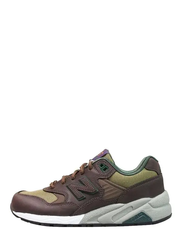 NEW BALANCE 580 Athletic Sneakers - Brown