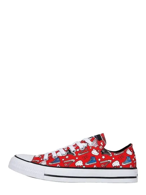 CONVERSE X Hello Kitty All Star Low Top Sneakers - Red