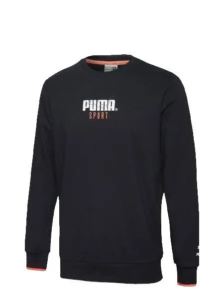 PUMA Sport Crewneck Pullover - Black