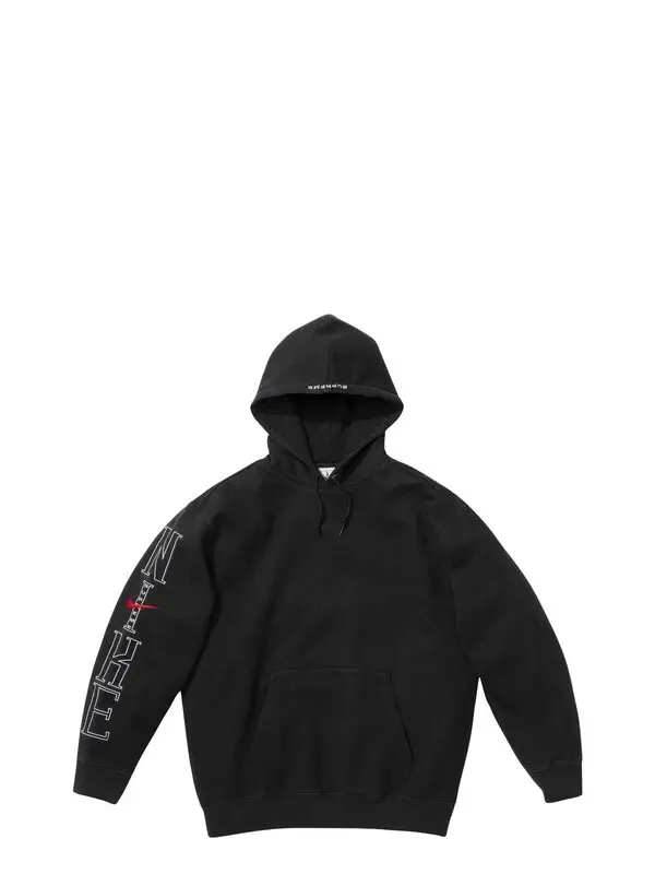 Supreme X Nike Hooded Sweatshirt - Black