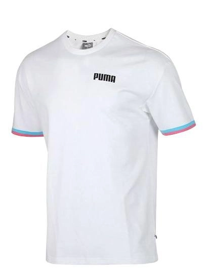 PUMA Training Gym Loose Short Sleeve - White