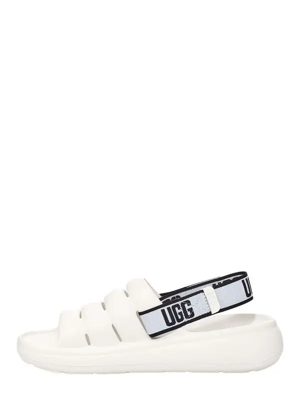 UGG Sport Yeah Slide Sandals - White