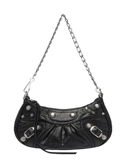 Balenciaga Le Cagole Mini Bag With Chain - Black