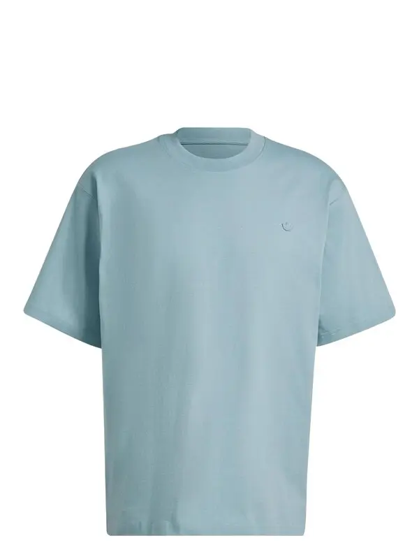 Adidas Originals Solid Color Short Sleeve Light Gray T-shirt - Multi-color