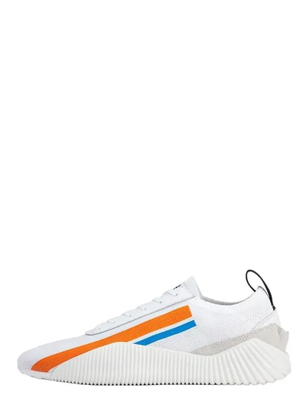 Onitsuka Tiger Acromount Knit Sneakers - White/orange