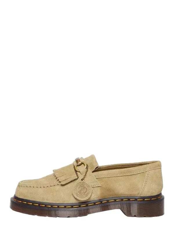 Dr. Martens Adrian Snaffle Loafer - Pale Olive Suede