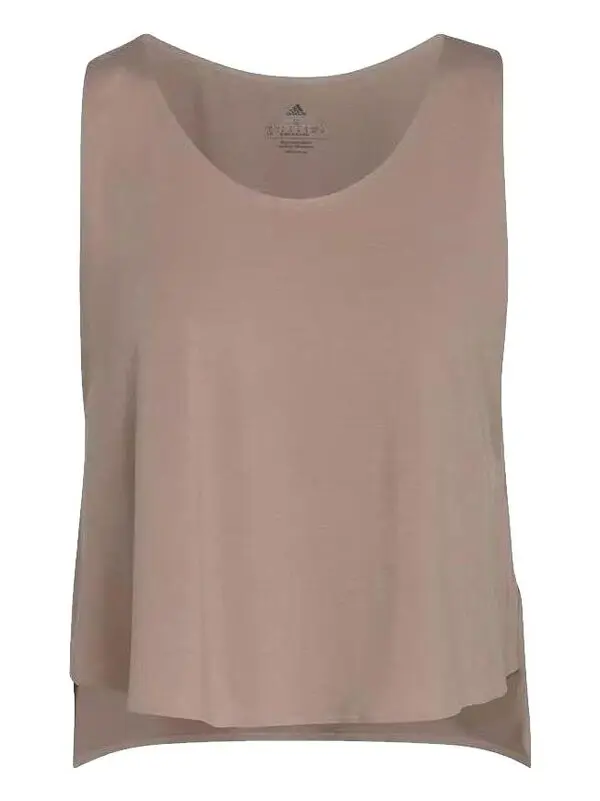 Adidas Studio Novelty Reversible Back-to-front Tank Top - Brown