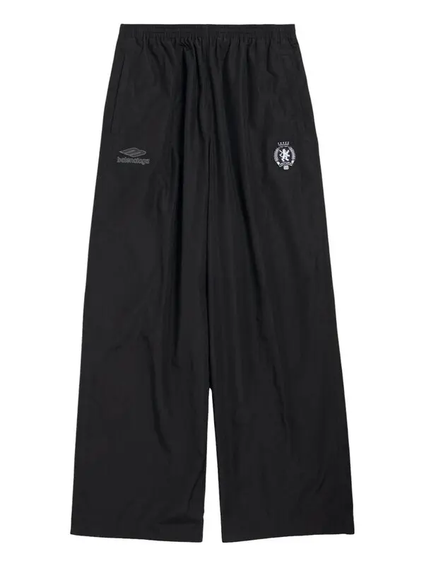 Balenciaga 3b Football Tracksuit Pants - Black