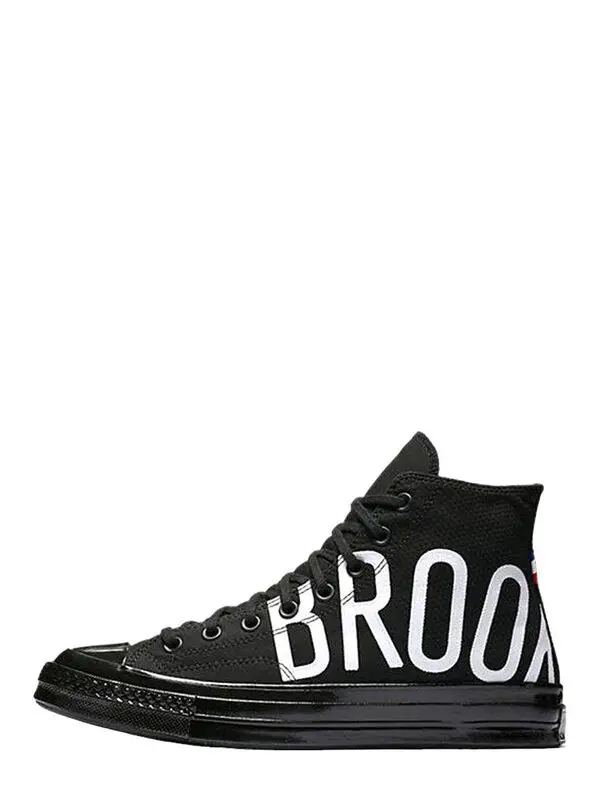 CONVERSE Chuck Taylor All Star Premium Hi Brooklyn Nets Sneakers - Black