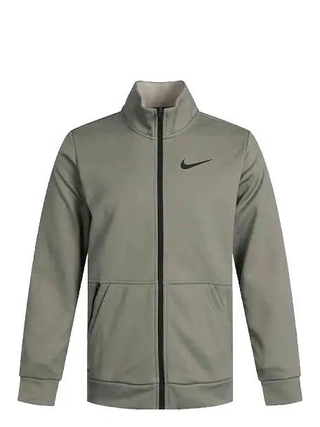 Nike Therma Running Training Jacket - Light Army Green