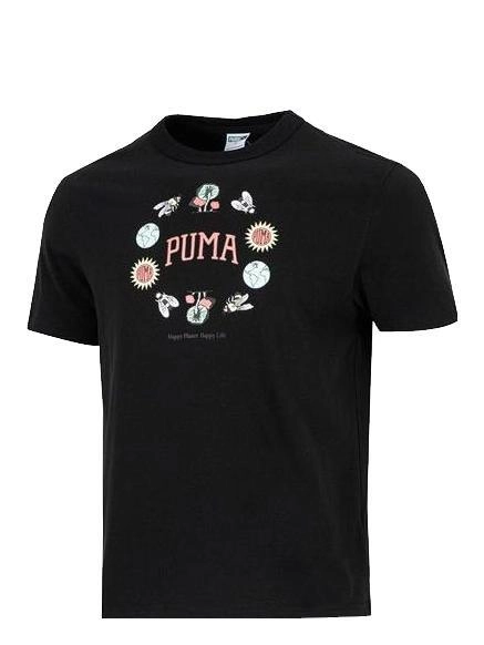 PUMA Downtown Graphic Tee - Black