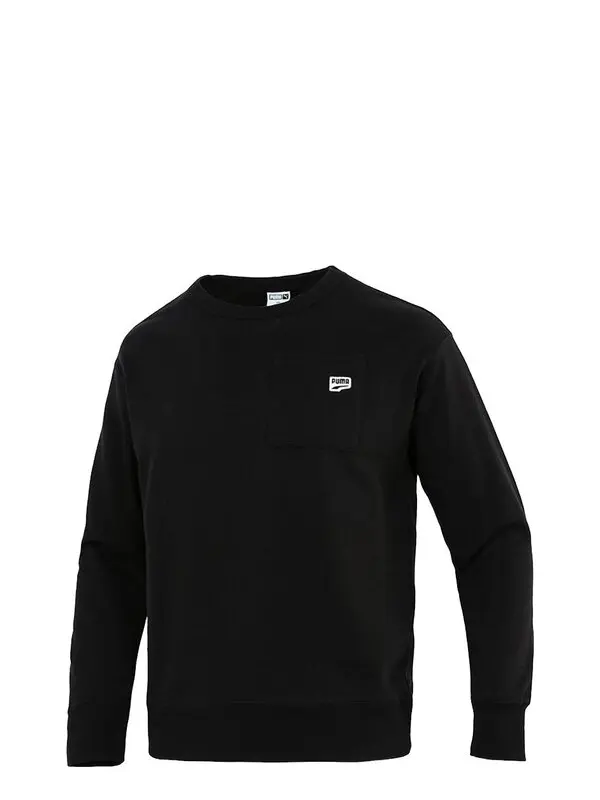 PUMA Small Label Sports Knit Pullover - Black
