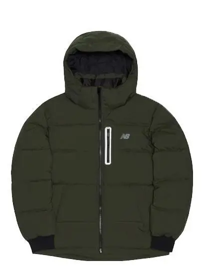 NEW BALANCE Padded Down Jacket - Military Green
