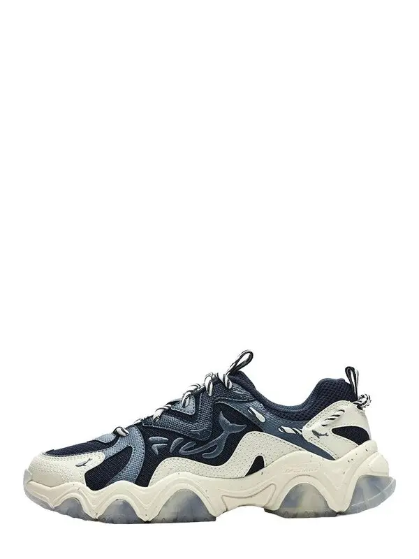 FILA Fluid 4 Sneakers - Blue/white