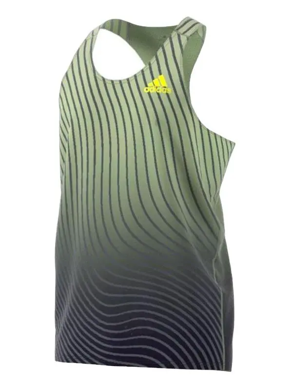 Adidas Stripe Logo Gradient Vest - Multi-color